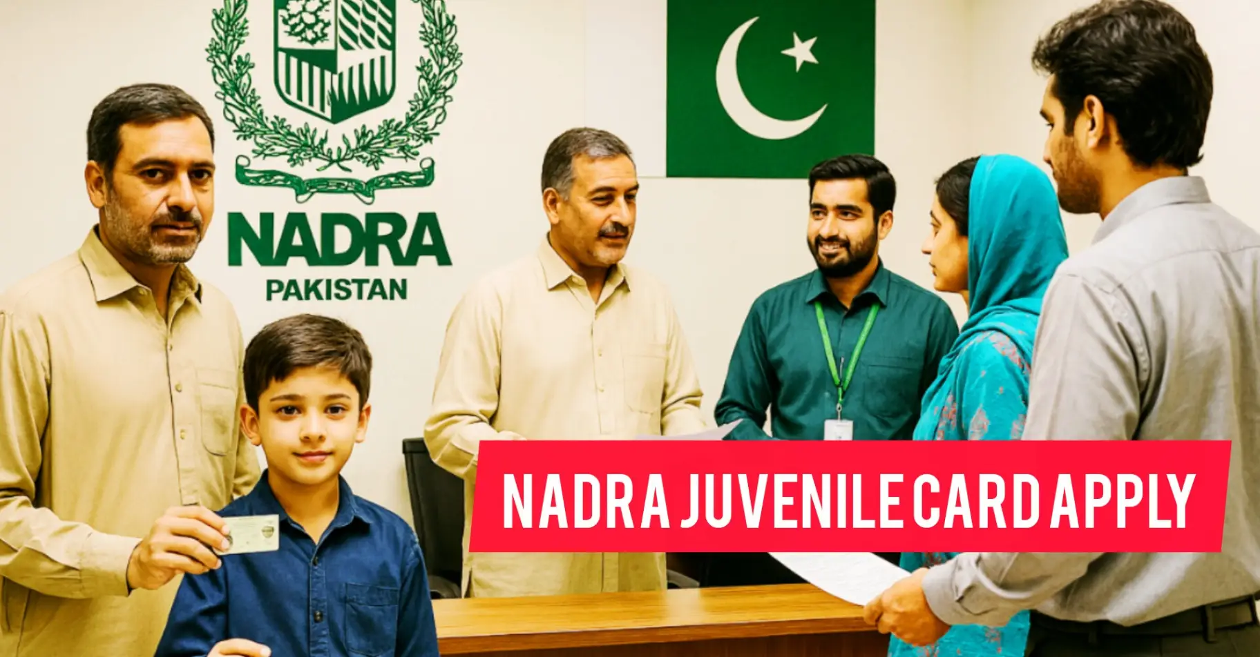Apply Online For Child's Juvenile Card From NADRA - Fee Structure 2025